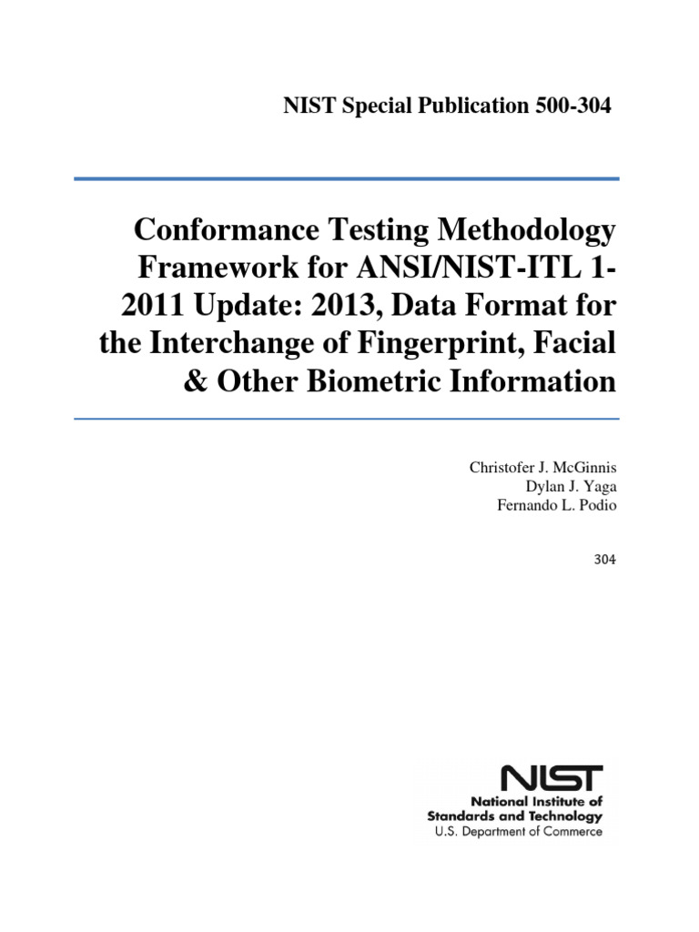 Nist SP 500-304 | PDF | Boolean Data Type | Xml