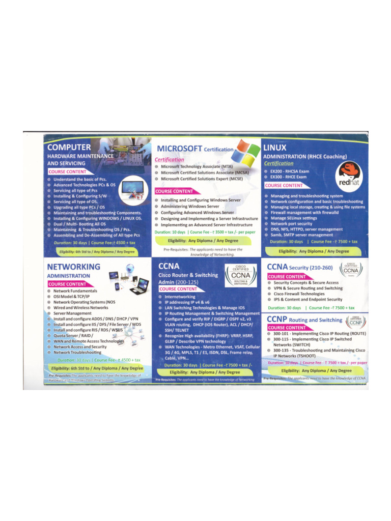 CIICP Hardware Brochure | PDF