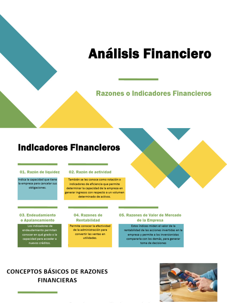 Análisis Financiero - Razones o Indicadores Financieros | PDF | Ratio financiero | Rentabilidad ...