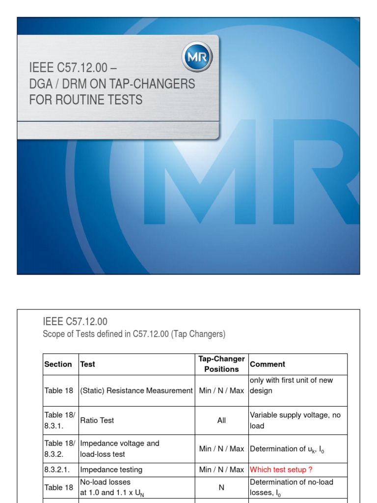 Dokumen - Tips - Ieee c571200 A Dga DRM On Tap Changers For Ieee c571200 A Dga | PDF ...