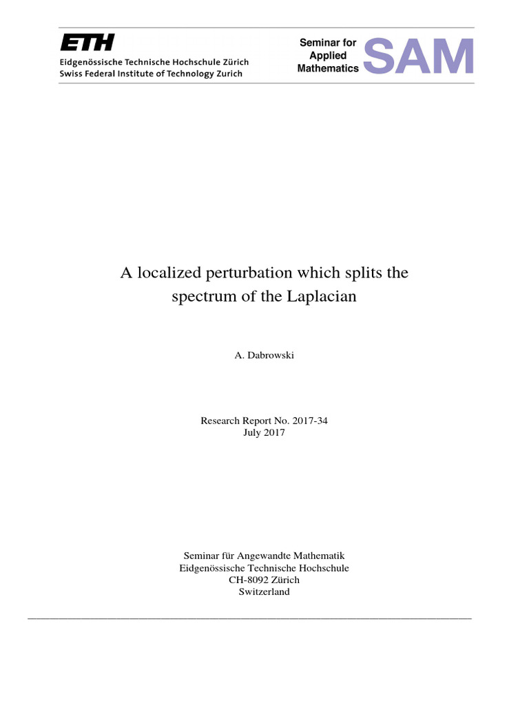 2017-34 | PDF | Eigenvalues And Eigenvectors | Functional Analysis