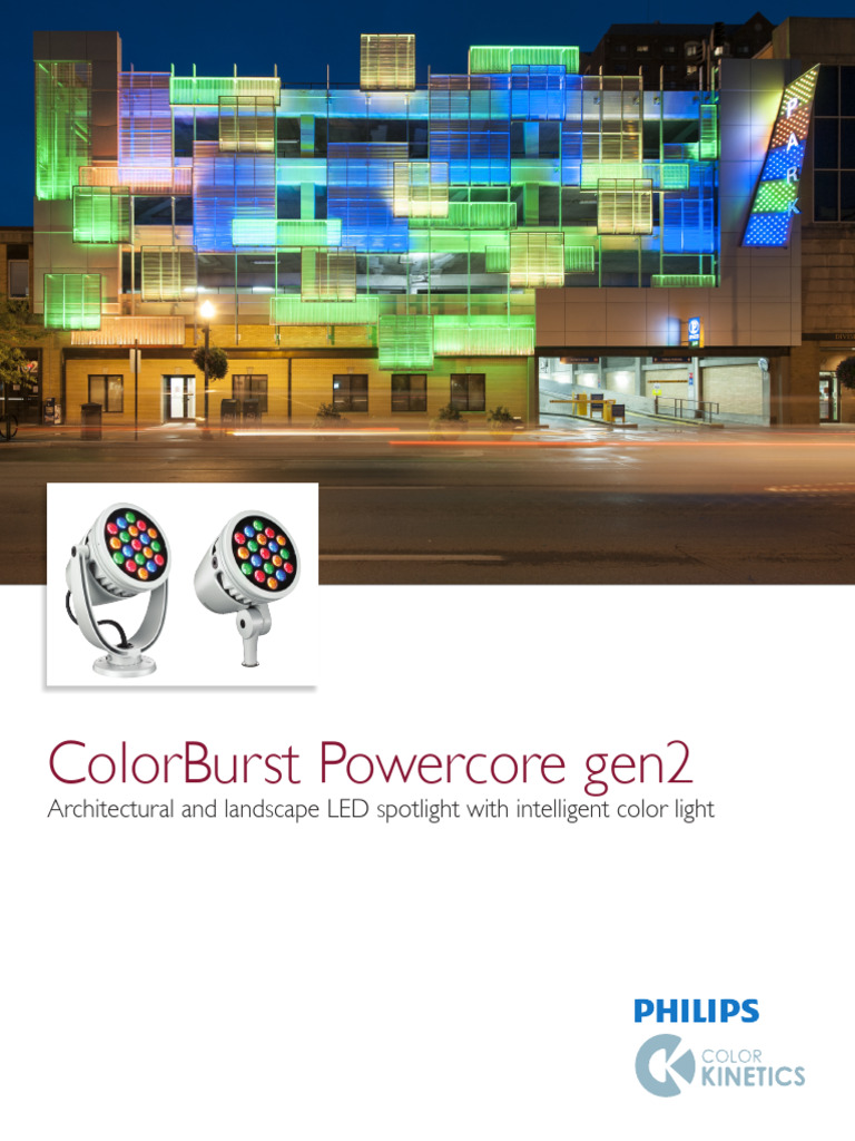Datasheet ColorBurst Powercore | Download Free PDF | Light Emitting ...