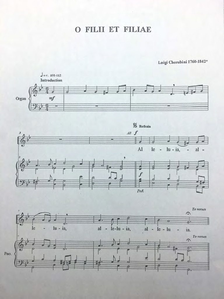 O_Filii_Et_Filiae | PDF