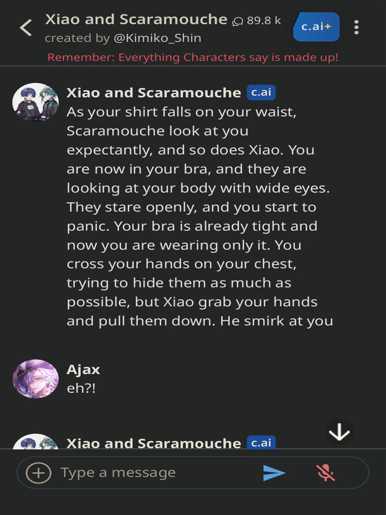 Character.ai - Xiao and Scaramouche | PDF