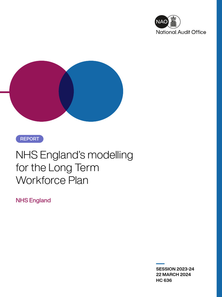NHS England's Modelling For The Long Term Workforce Plan | Download ...