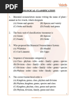 Inter 1st Year Zoology Study Material | PDF | Zoology | Taxonomy (Biology)