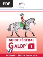 Fiches Pedagogique Galop 3 | PDF | Allure (équitation) | Pédagogie