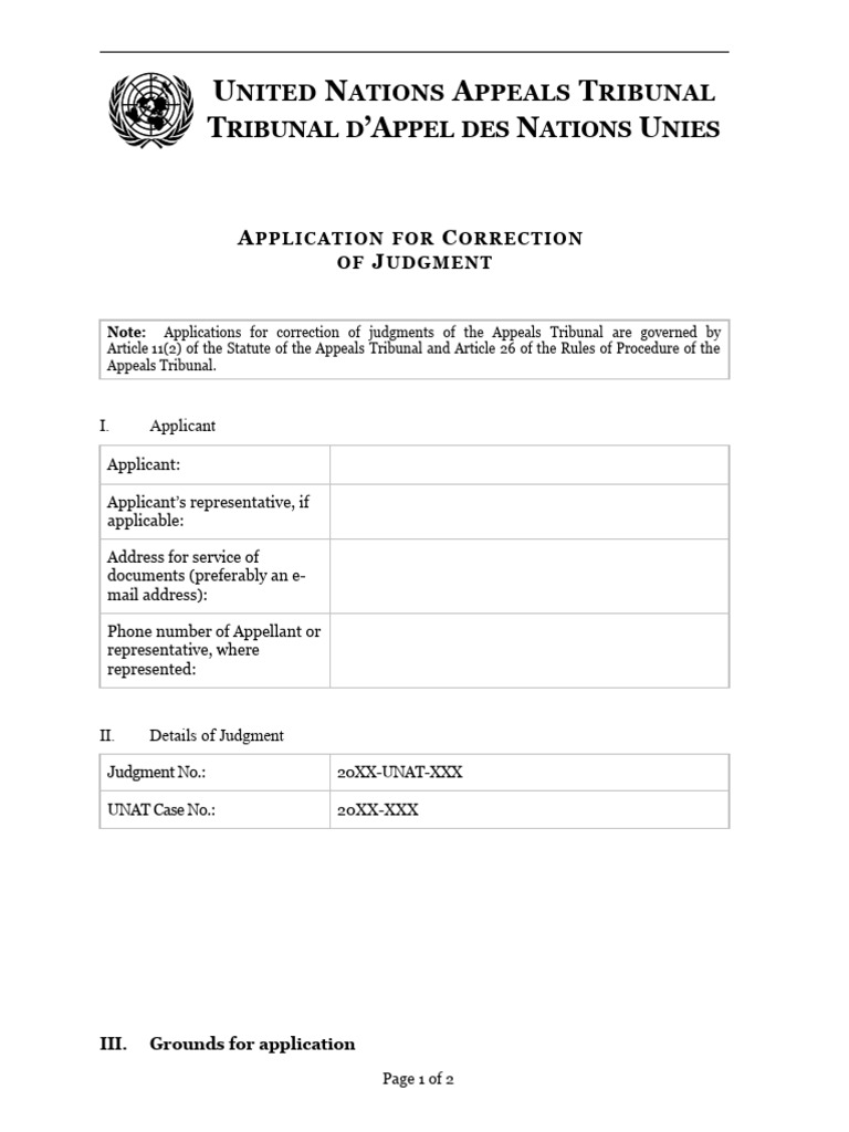 Application_for_Correction | PDF