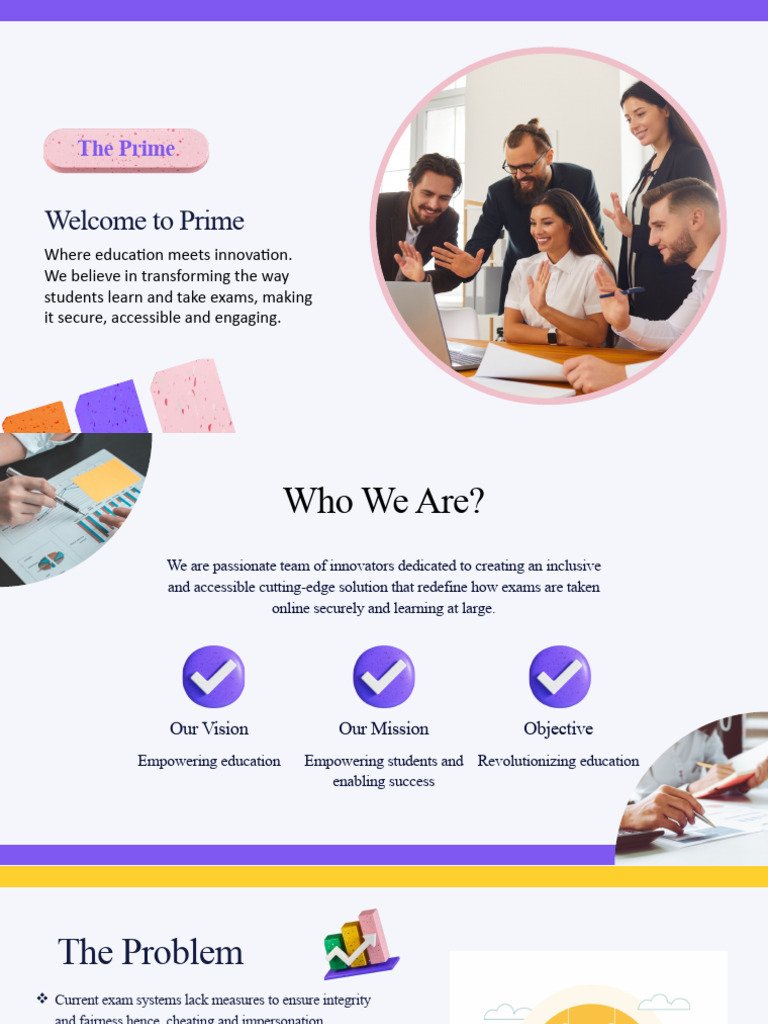 The Prime Pitch Deck | Download Free PDF | Mentorship | Internet