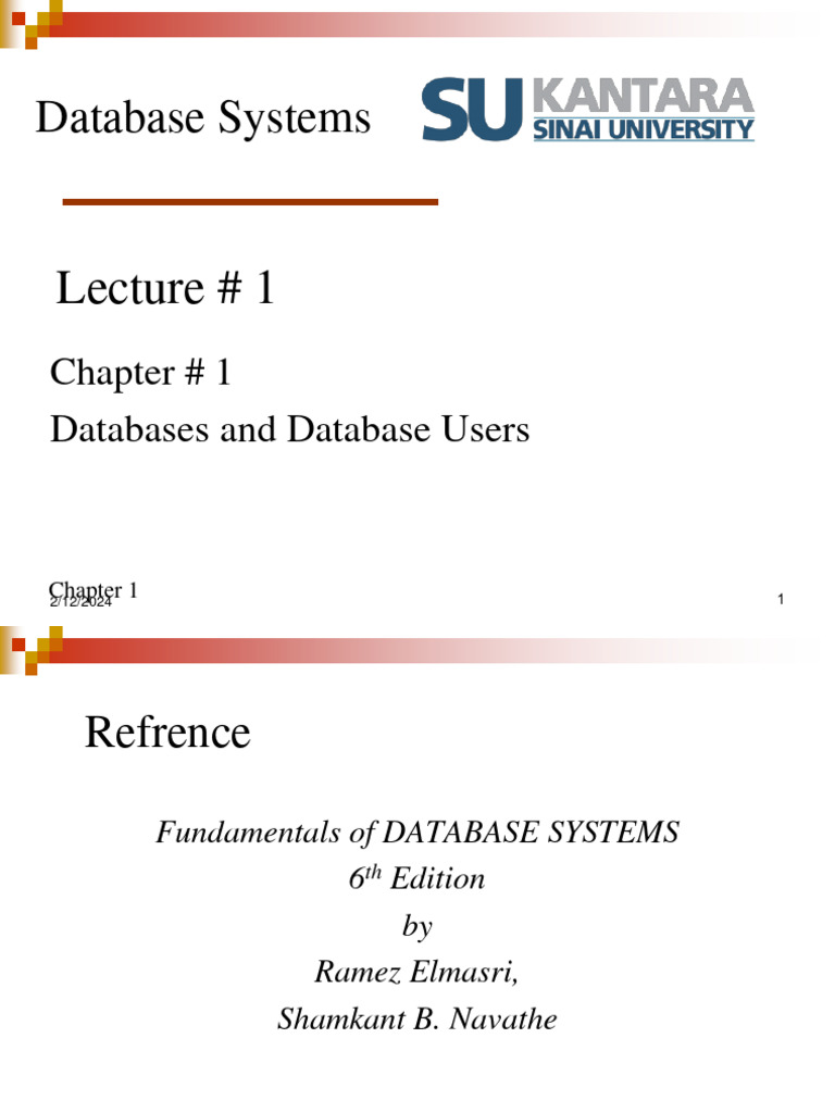 Lec 1 | PDF | Databases | Data Lec 1 | PDF | Databases | Data