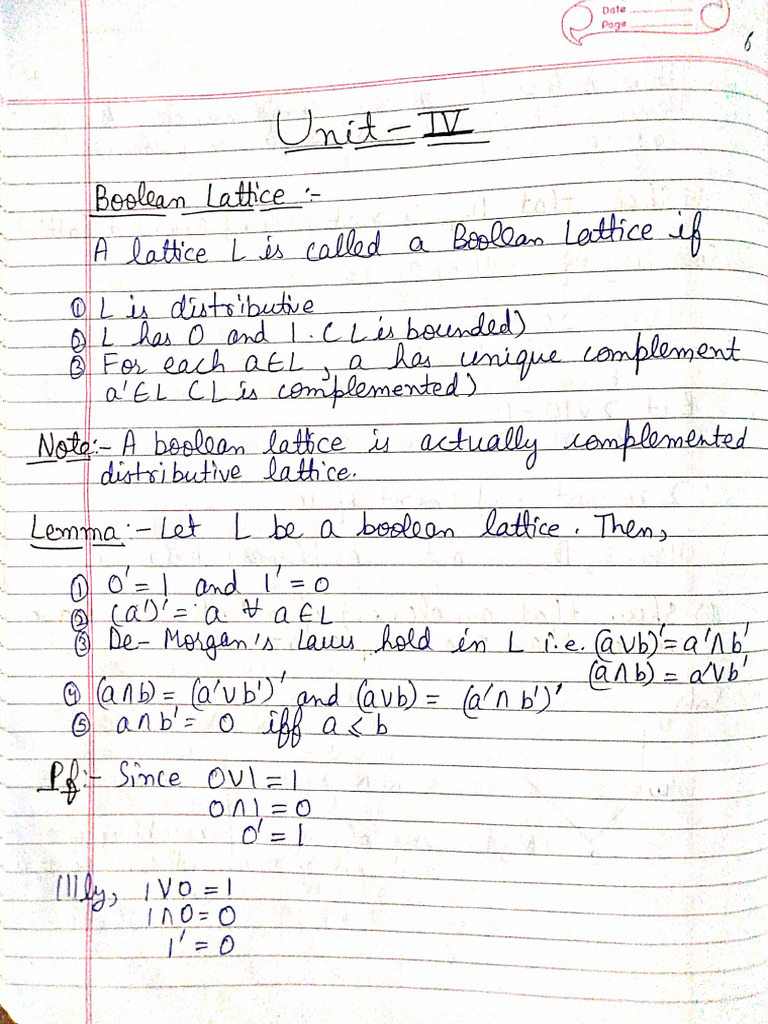 Boolean Unit 4 | PDF