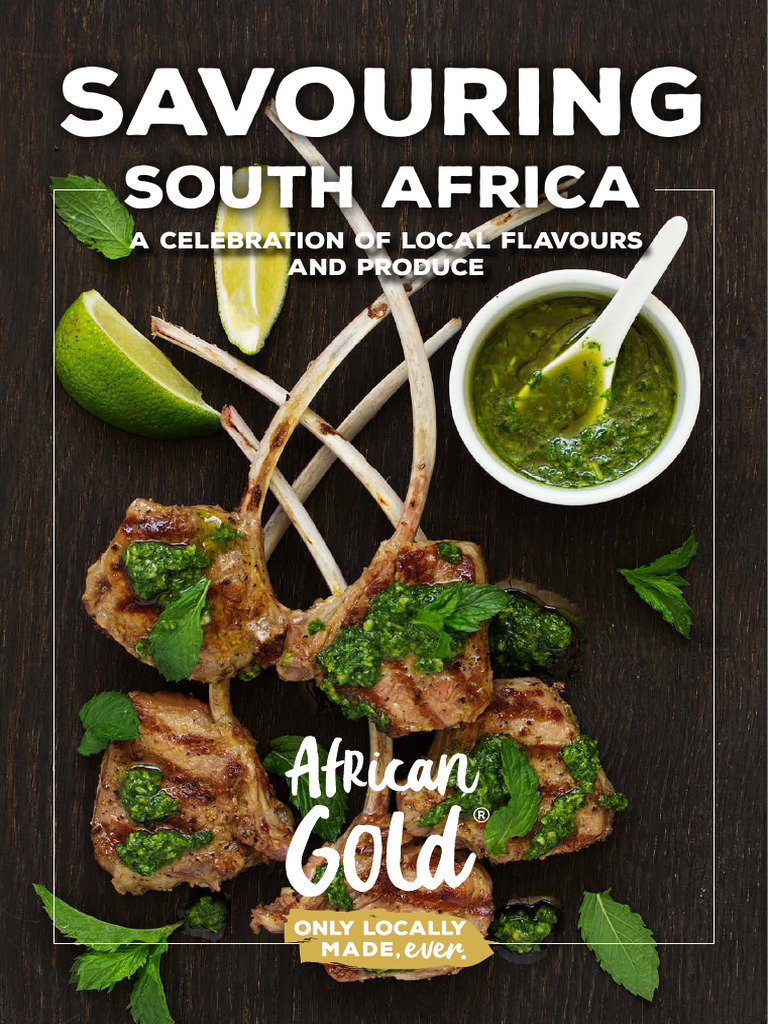 Savouring South Africa Cookbook | PDF | Curry | Pesto