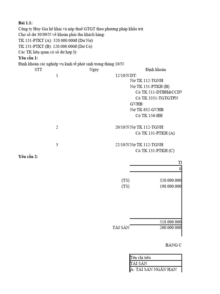 BT KTTC - Lê Thanh Bình - L18 | PDF