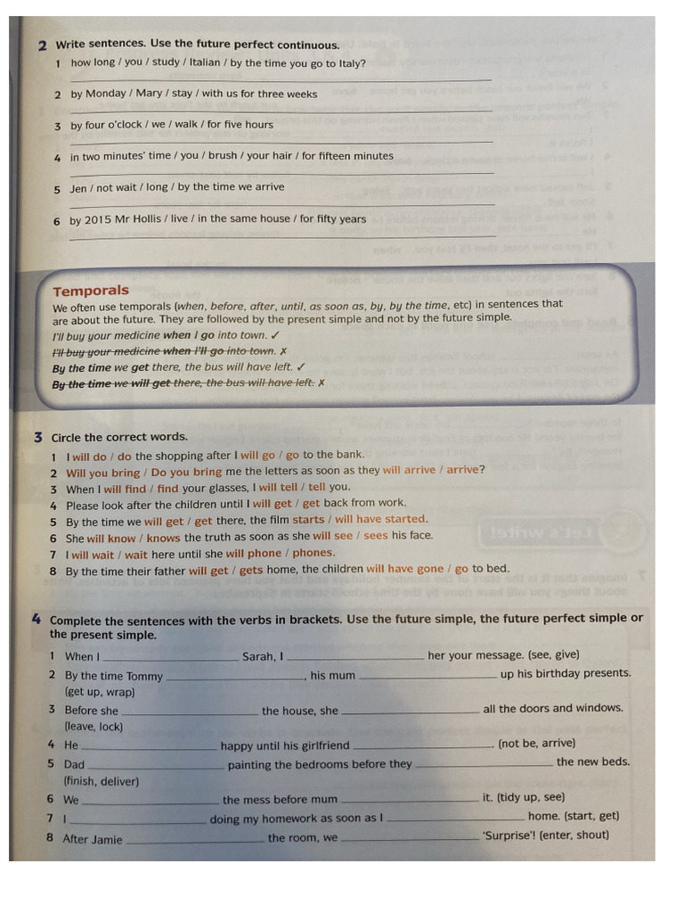 Future Perfect vs. Future Perfect Continuous. B1. | PDF
