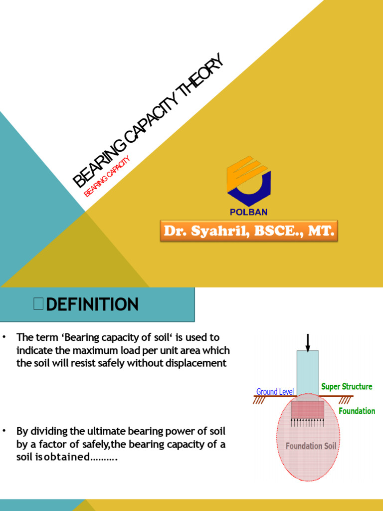 Understanding Soil Bearing Capacity | PDF | Soil Science | Natural ...