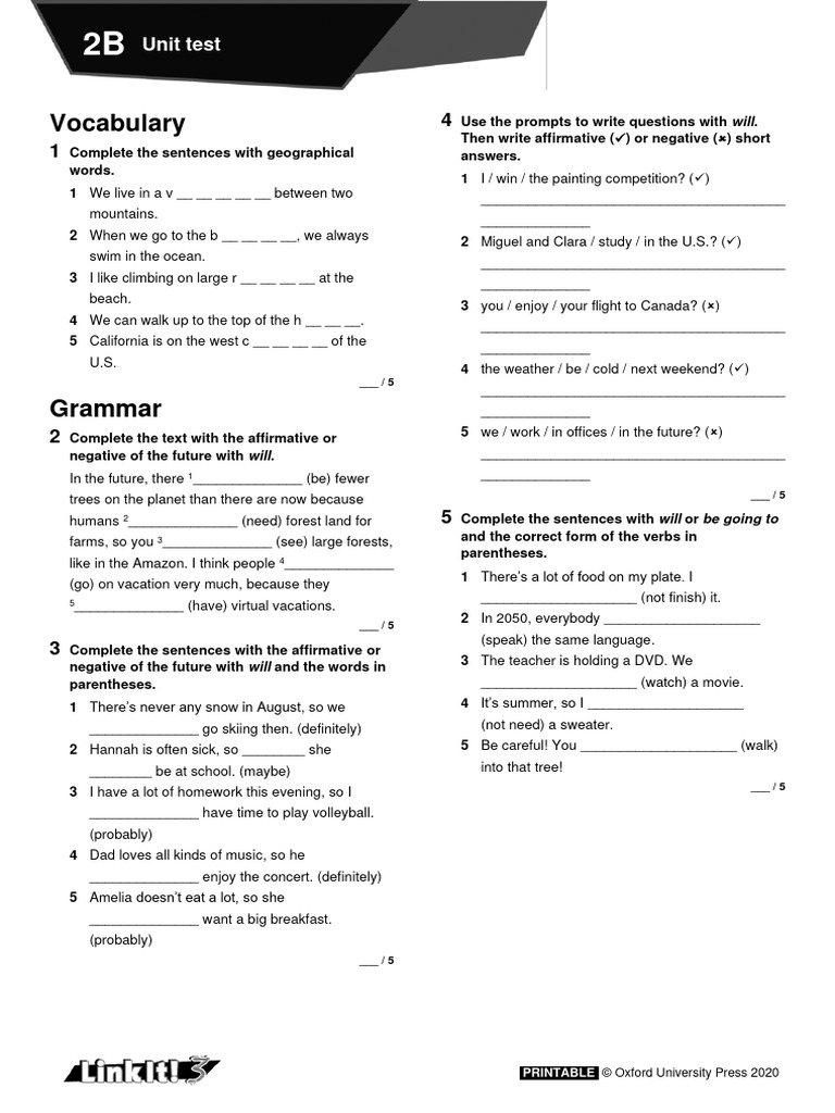 LI L3 Unit Test 2B | PDF | Language Arts & Discipline