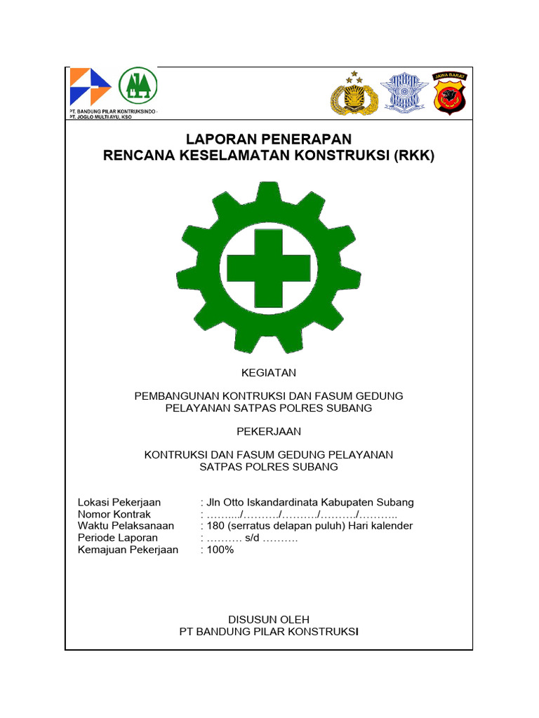 LAPORAN PENERAPAN (RKK) | PDF