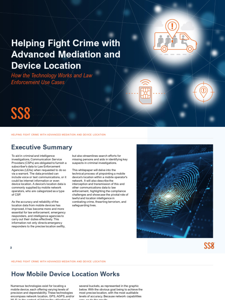 Whitepaper Helping Fight Crime With Advanced Mediation and Device ...