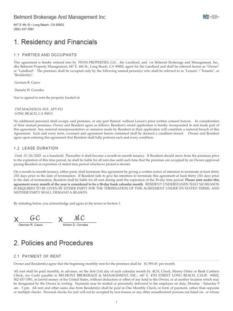 Lease | PDF | Leasehold Estate | Lease