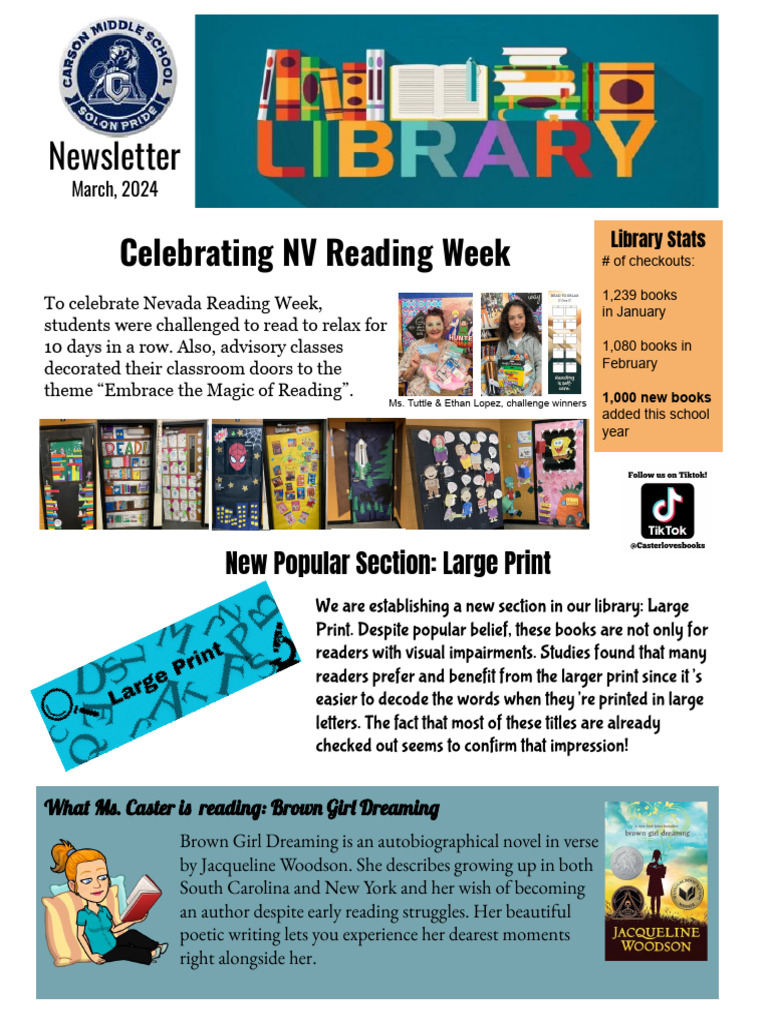 Library Newsletter March 2024 | PDF