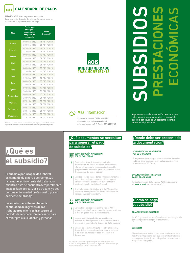 Tabla Calendario de Pagos | PDF