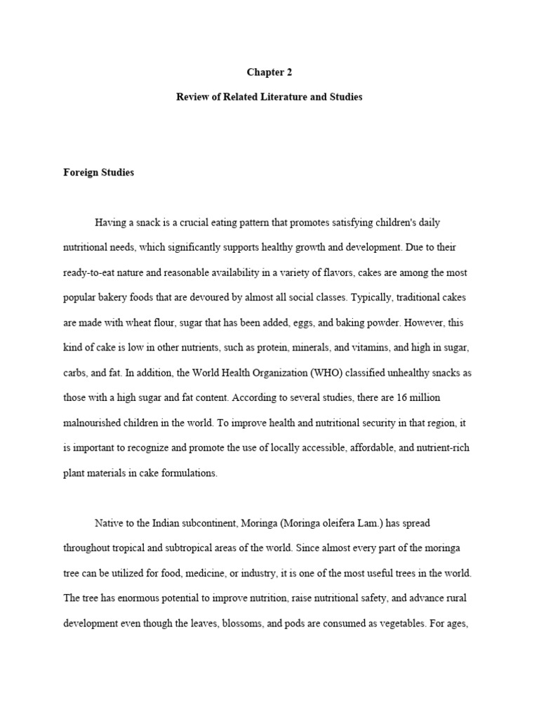 Chapter 2 RRLS | PDF | Dietary Supplements | Nutrition