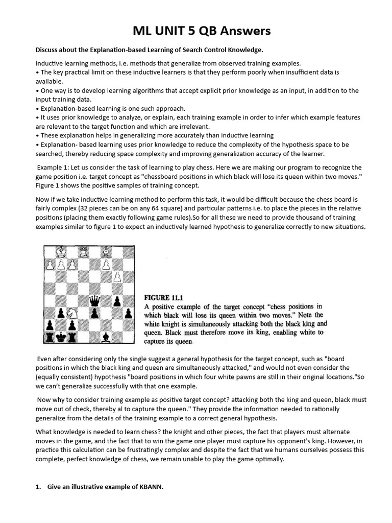 Unit 5 - QB FML | PDF | Theory | Inductive Reasoning