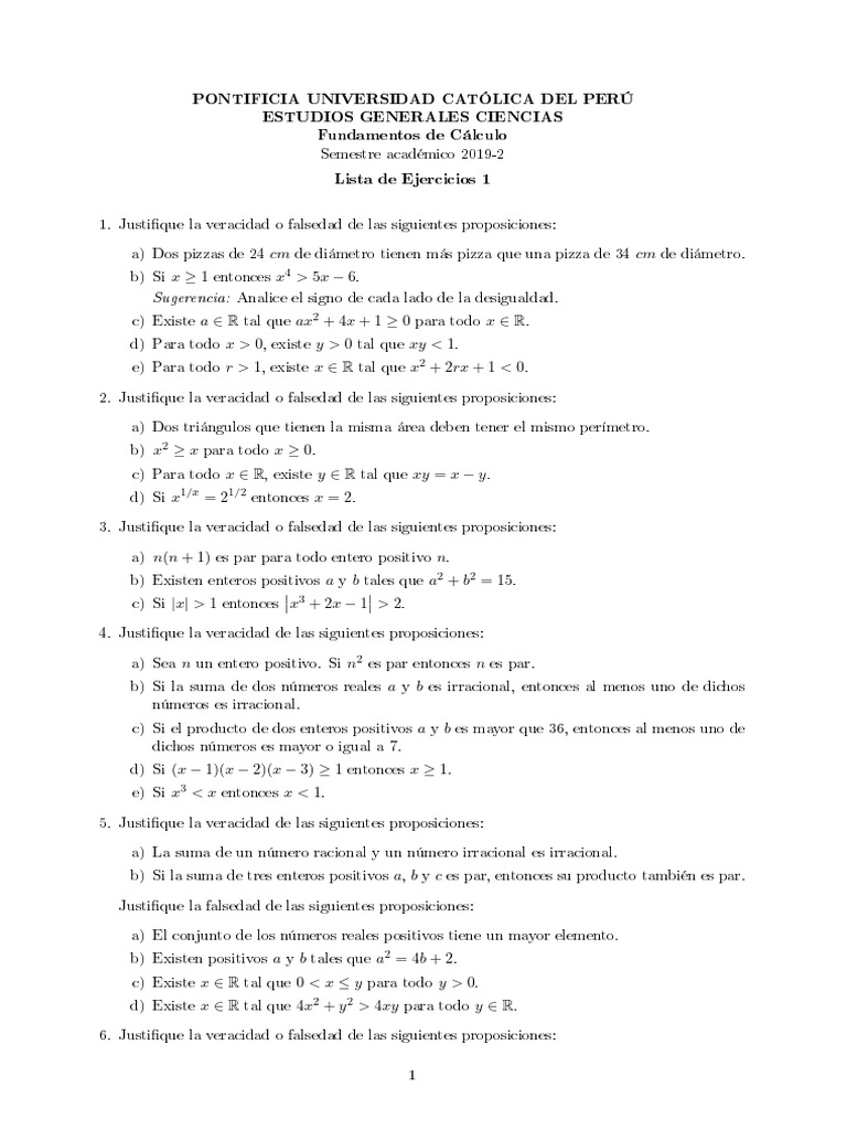 Ejercicios 1 | PDF | Aritmética | Números