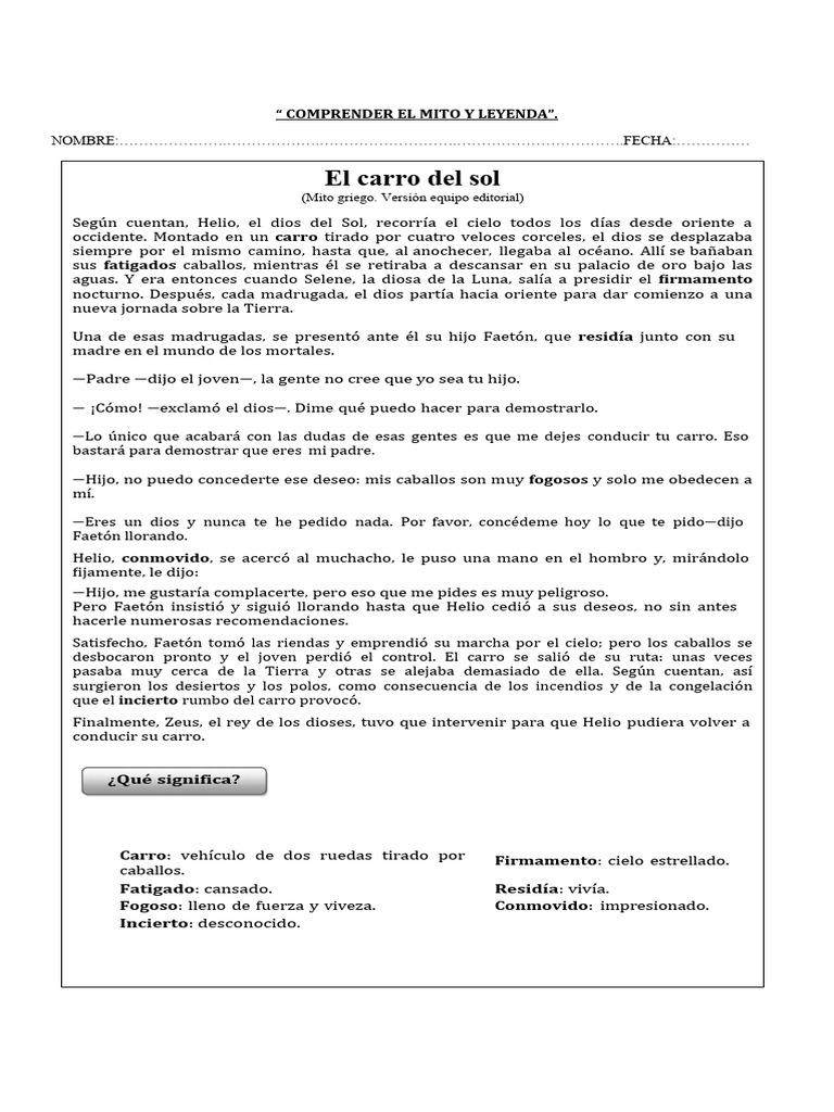 Guia de Mitos y Leyendas | PDF