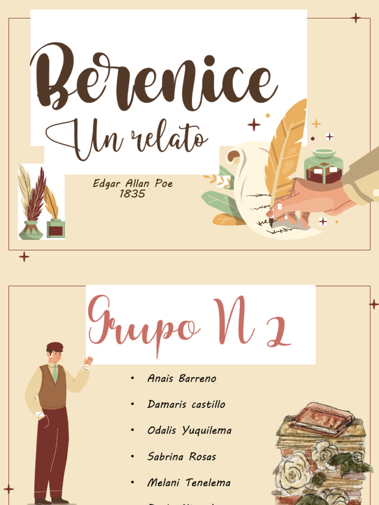 Obsesión y Locura en "Berenice" | PDF