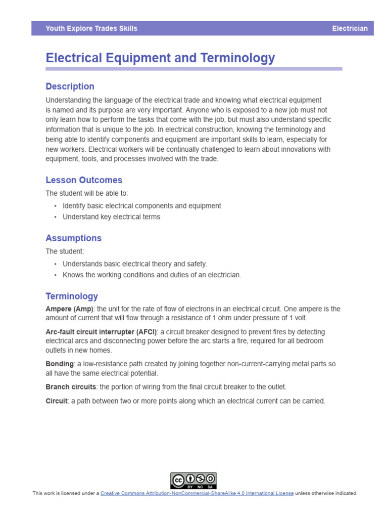 Electrical Equipment | PDF | Electrical Wiring | Ac Power Plugs And Sockets