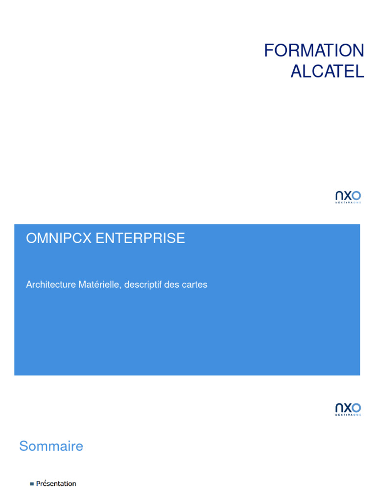 Support Formation Niv1 NXOE V1 | PDF