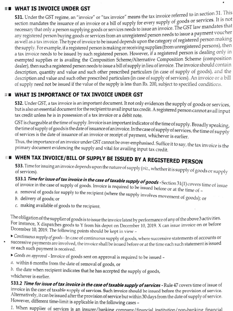 Understanding GST Invoices and Their Importance | PDF | Finance & Money ...