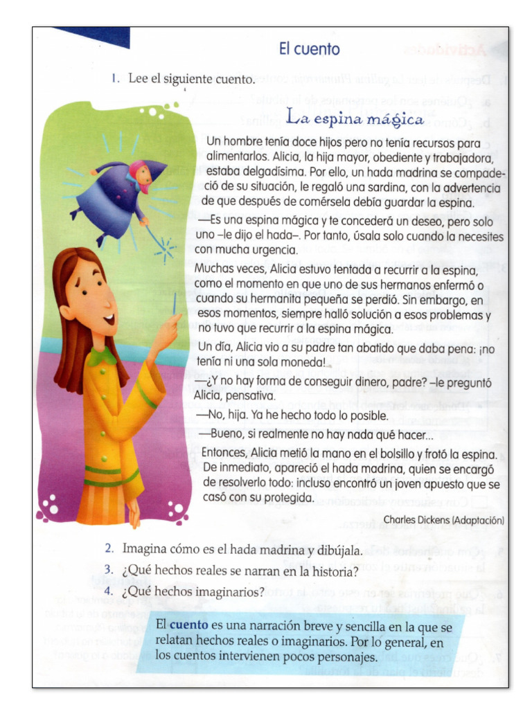 Cuento_la Espina Magica | PDF