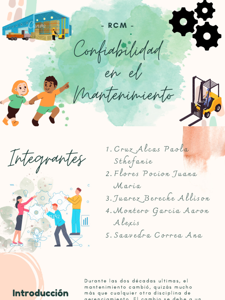 Mantenimiento Centrado en La Confiabilidad | PDF | Ingeniería de confiabilidad