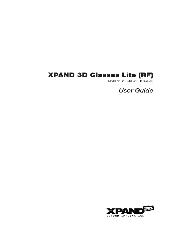 Manual XPAND 3D | Download Free PDF | Light Emitting Diode | Usb
