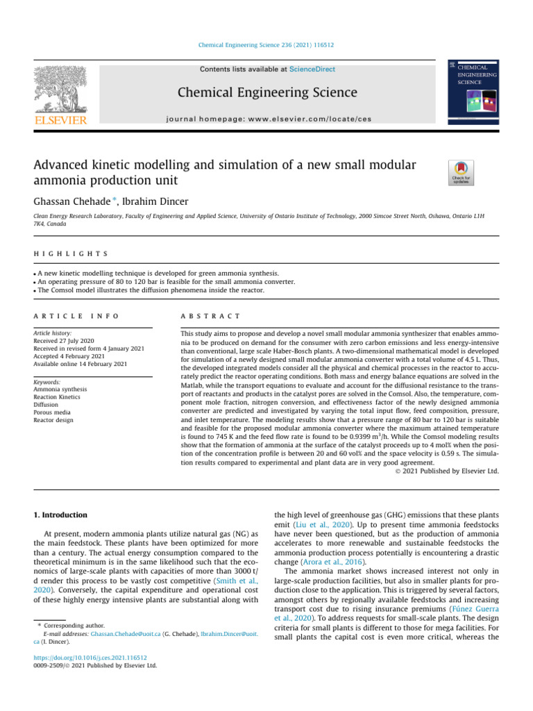 Advanced Kinetic Modelling and Simulation of A New Small Modular ...
