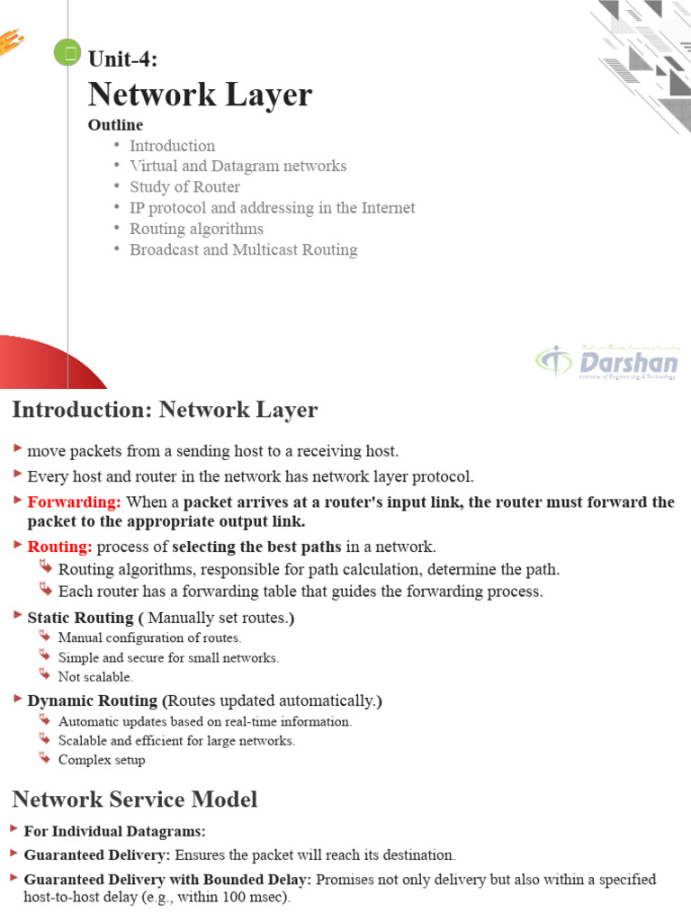 CN 4 | PDF | Routing | Internet Protocols