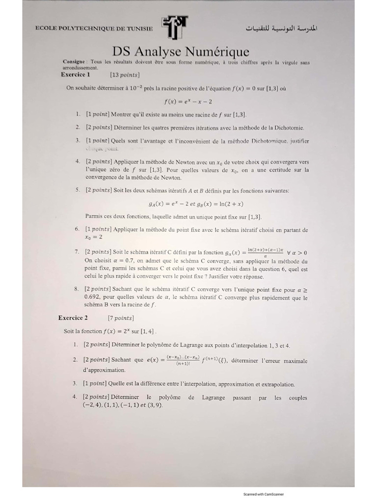 Correction DS 2020-2021 | PDF