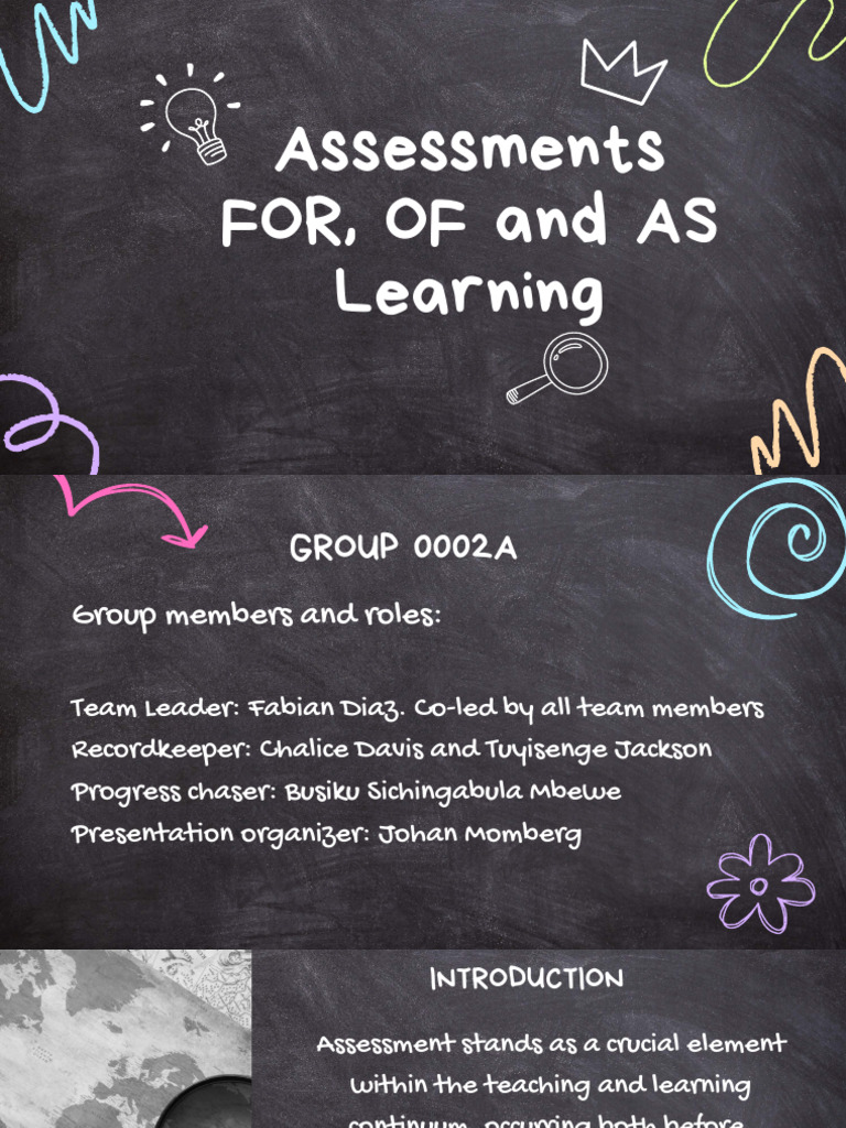 Assessments for Learning | PDF | Educational Assessment | Learning