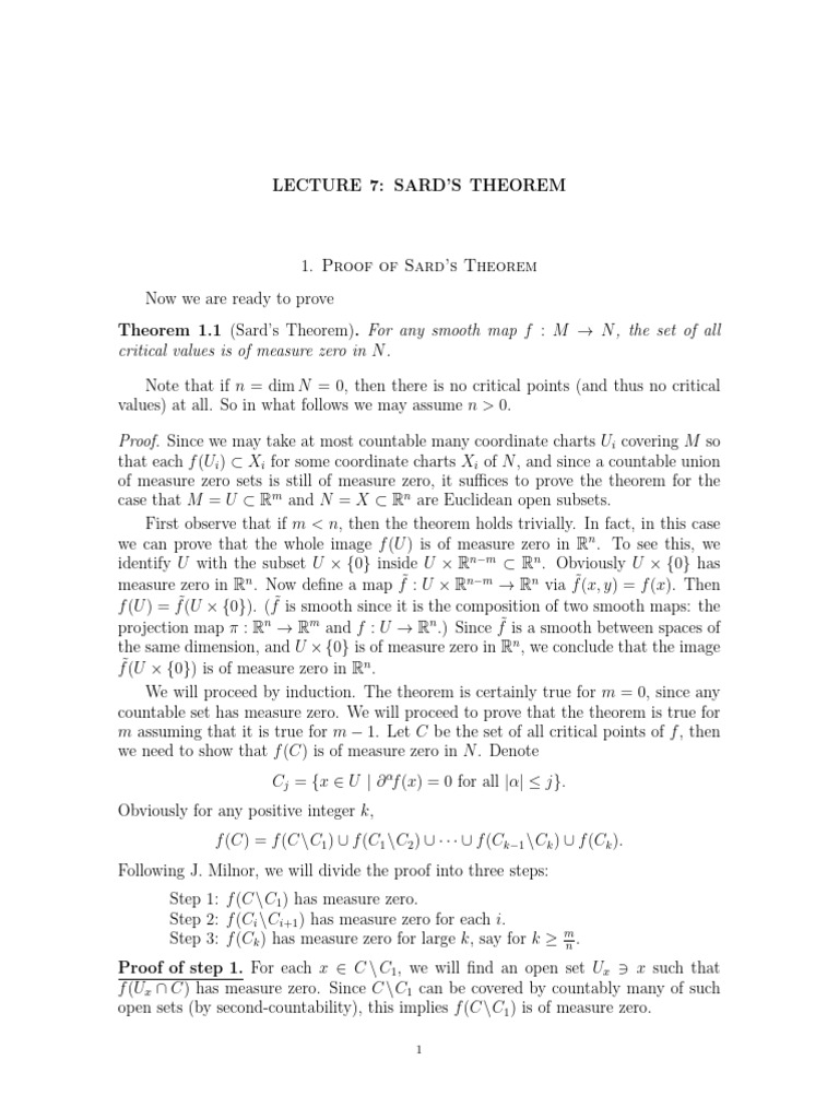 Lec07 | PDF | Measure (Mathematics) | Mathematical Physics