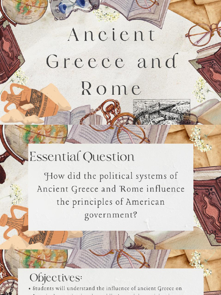 Ancient Greece and Rome PPT | PDF