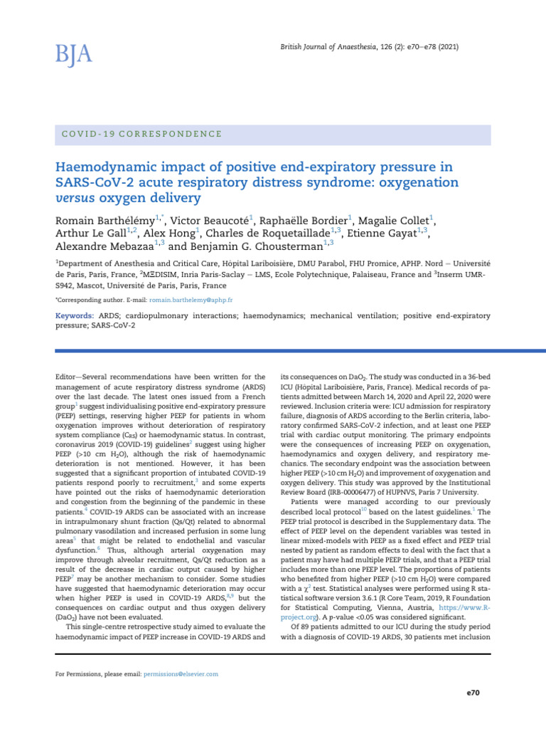 PIIS000709122030893X | PDF | Medical Specialties | Clinical Medicine