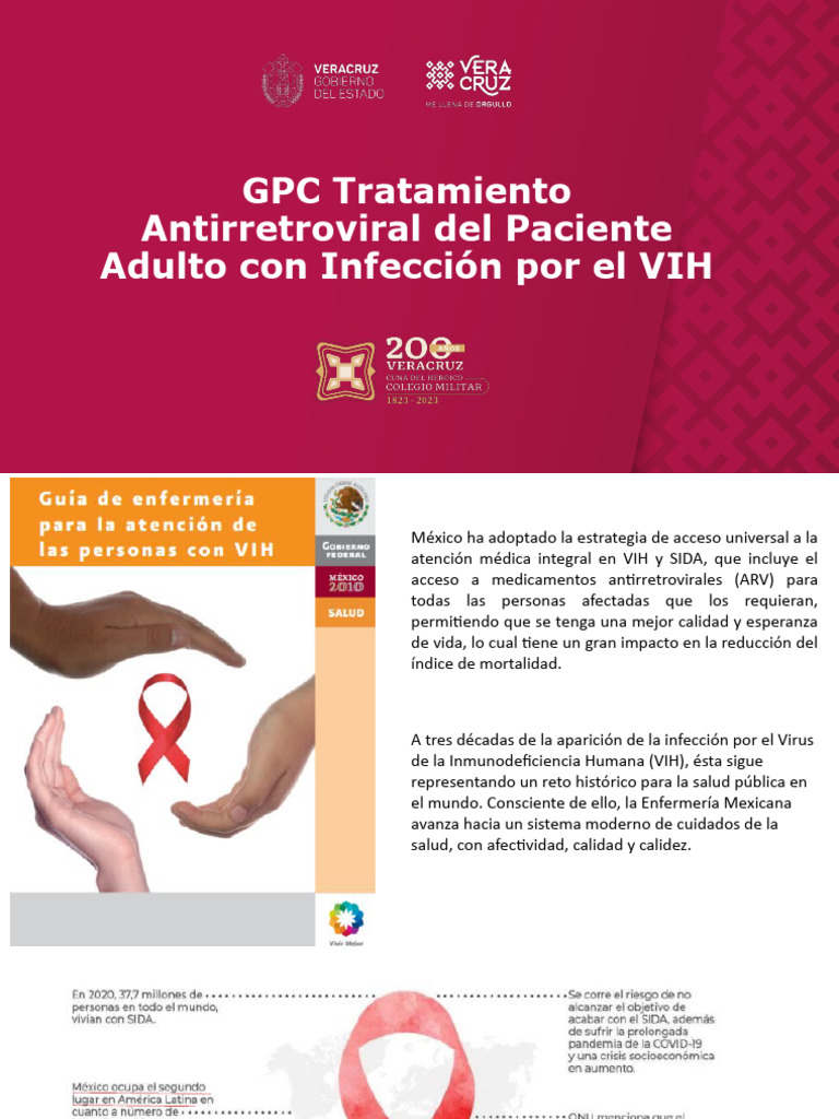 GPC Tratamiento Antiretroviral Pte Vih | PDF | VIH | Manejo del VIH / SIDA