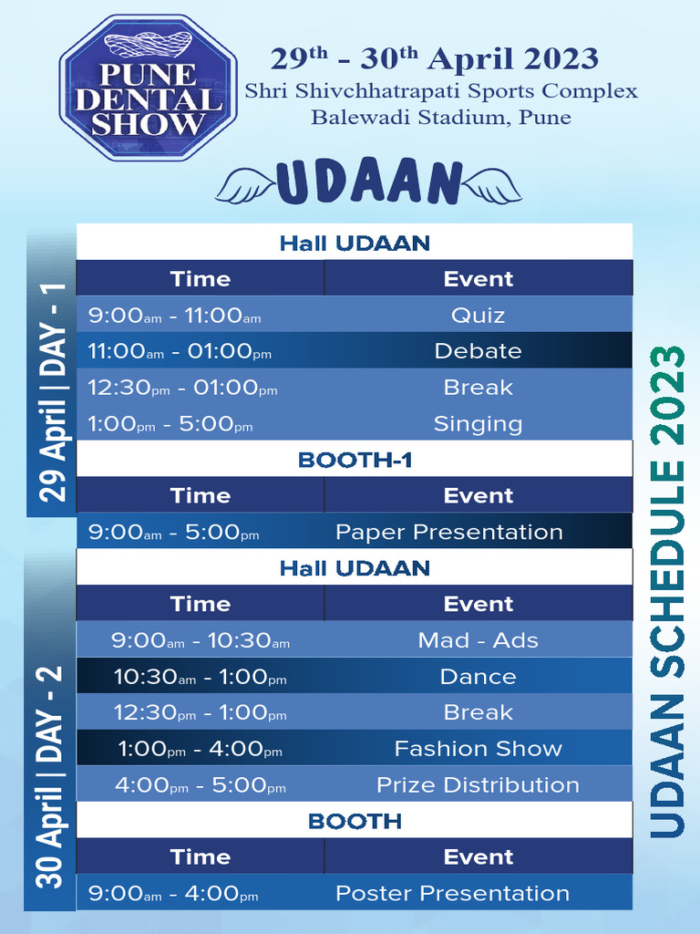 Udaan Schedule | PDF