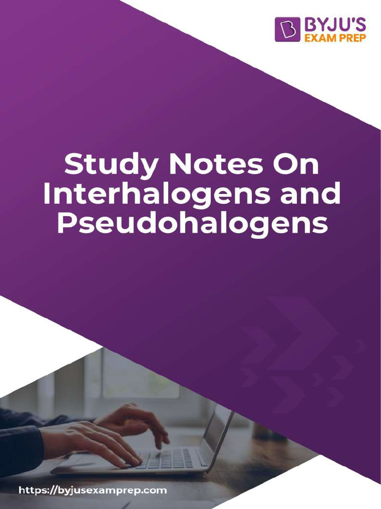 Interhalogens and Pseudohalogens 29 14 | PDF | Chemical Compounds ...