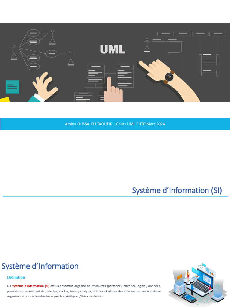 Cours UML-S1 | PDF | Langage de Modélisation Unifié | Cas d'utilisation