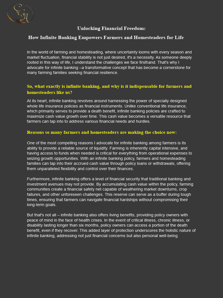 Unlocking Financial Freedom | PDF | Banks | Economies