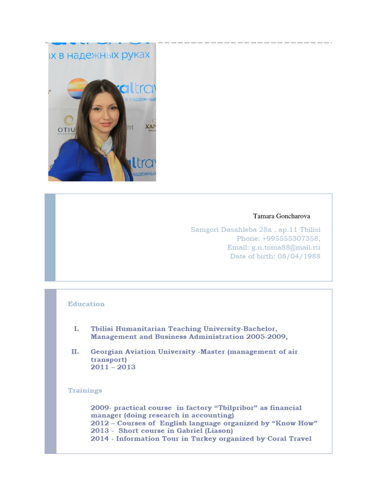 Tamara Goncharova | PDF