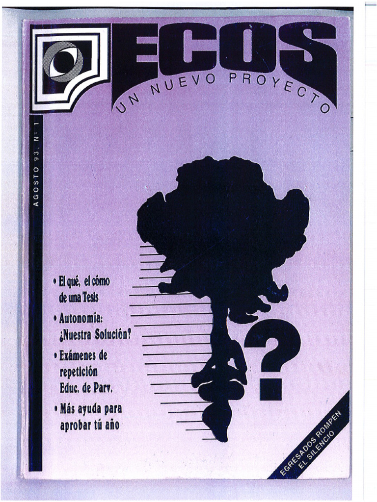 Revista Ecos 1993 | PDF